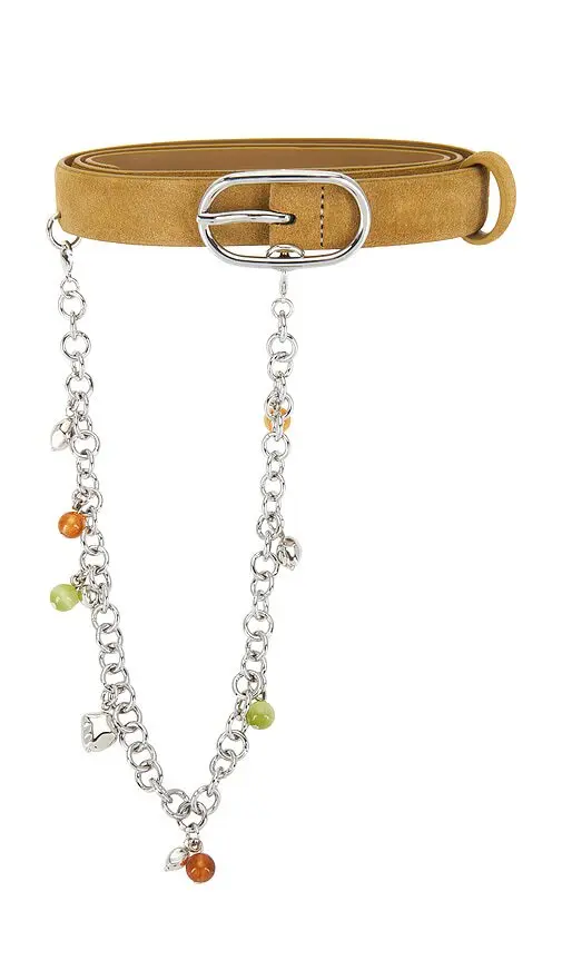 Bec & Bridge Naya Chain Belt - Olive