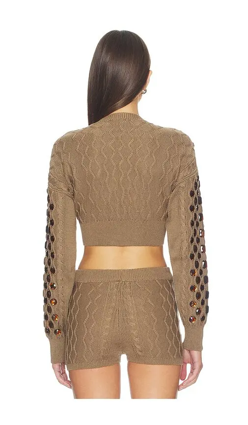 Giuseppe Di Morabito Embellished Knit Sweater