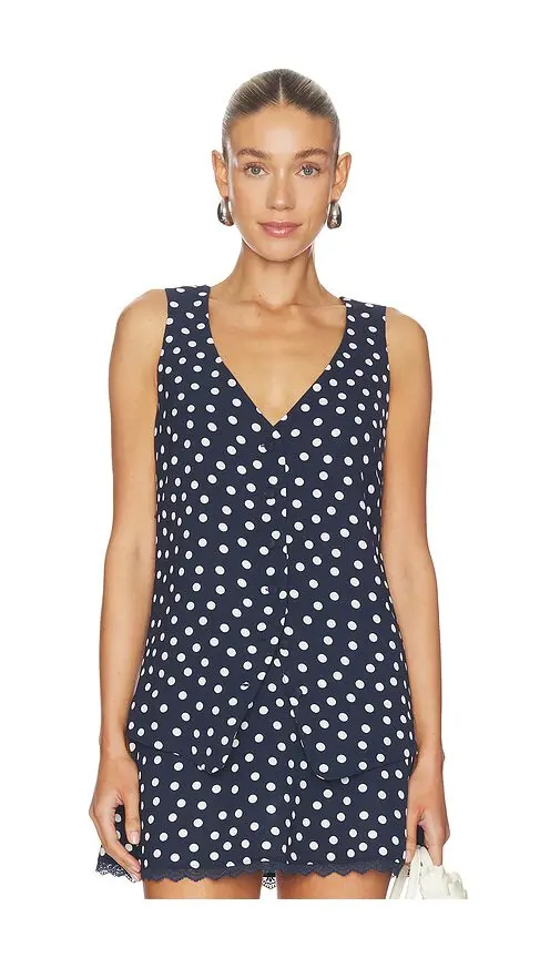 Show Me Your Mumu X Revolve Bridgette Vest - Navy