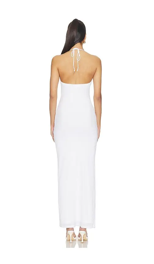 Superdown Nebula Maxi Dress - White