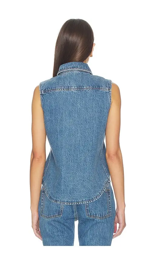 Still Here Emma Top - Blue