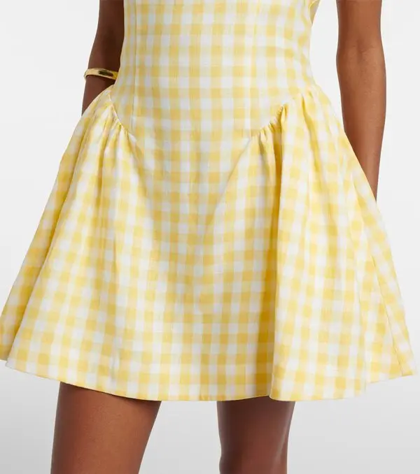 Faithfull The Brand Venza Linen Mini Dress