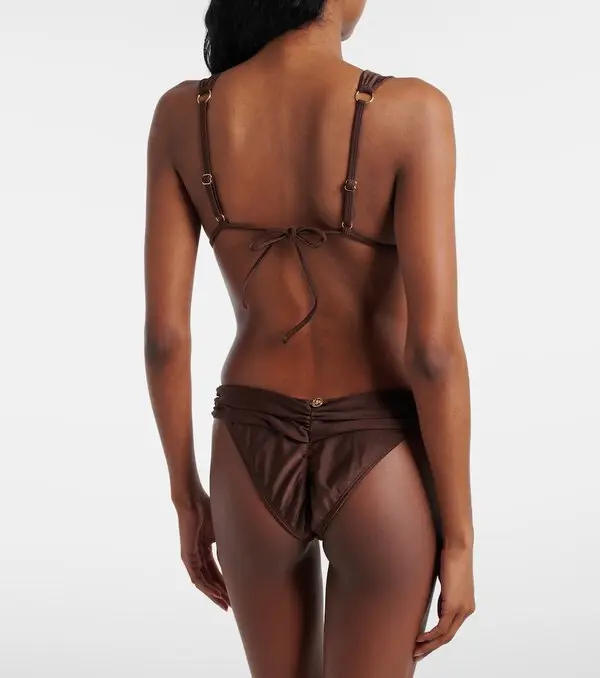 BANANHOT Iris Ruched Bikini Bottoms