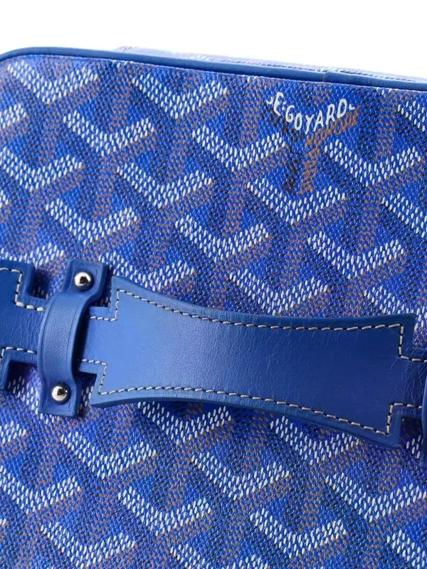 Goyard Muse Vanity Case Coated Canvas Pouch - Blue