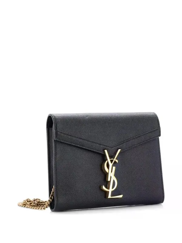Saint Laurent Cassandra Chain Wallet Mini Crossbody Bag