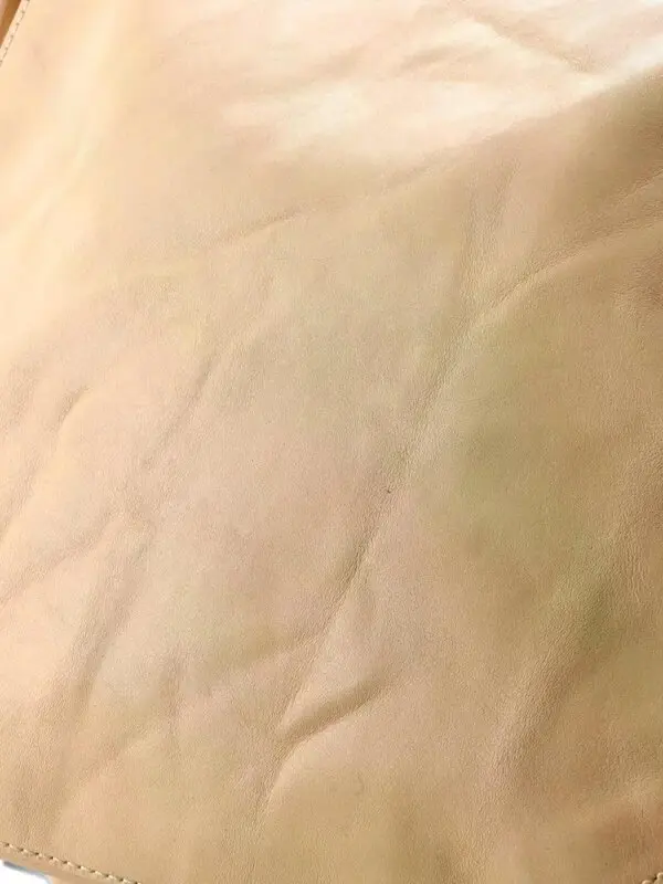 Burberry Knight Leather Small Shoulder Bag - Neutrals