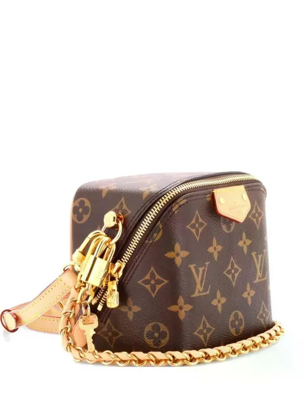 LOUIS VUITTON Monogram Coated Canvas Shoulder Bag