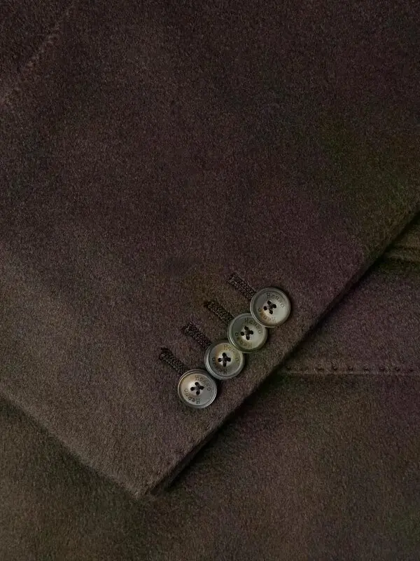 Herno Button Single-breasted Coat - Brown