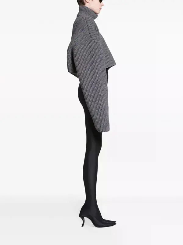 Balenciaga High-neck Virgin Wool Jumper