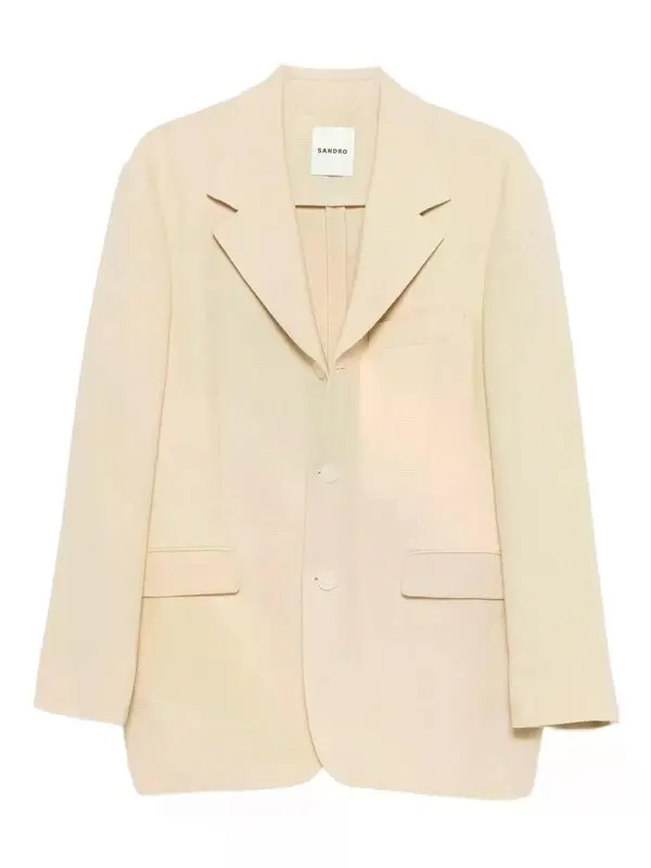 Sandro Buttoned Blazer