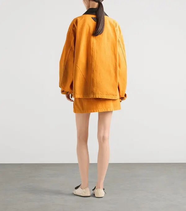 Prada Canvas Oversized Jacket