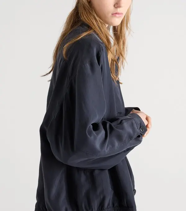 Prada Silk Bomber Jacket