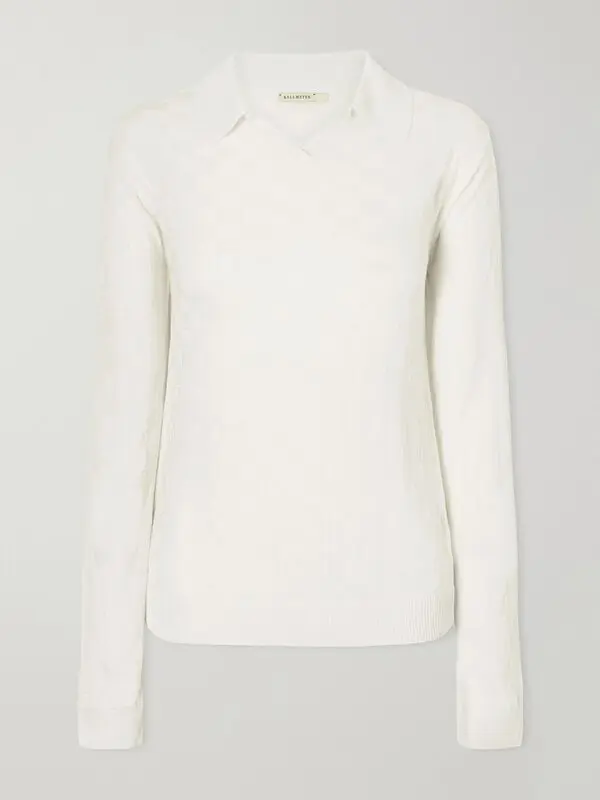 KALLMEYER Caleb Knitted Polo Sweater
