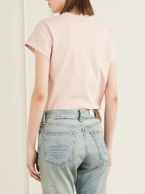 SLVRLAKE Easy Tee Cotton-jersey T-shirt