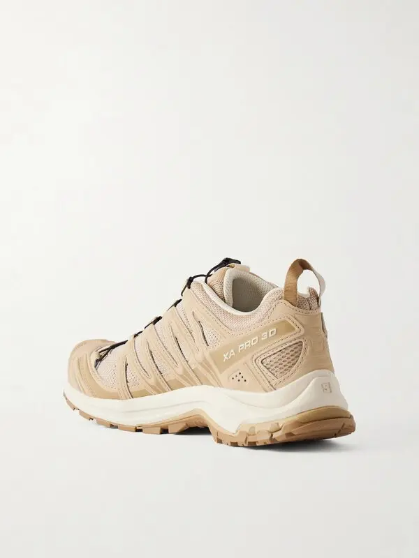 SALOMON Xa Pro 3d Perforated Mesh Trainers - Neutrals