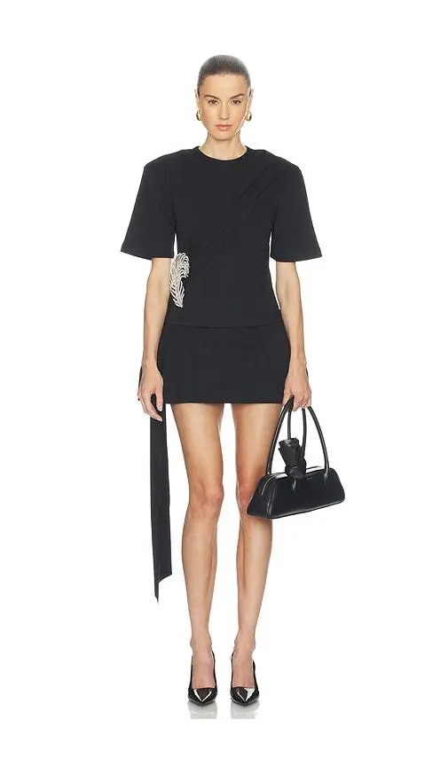 Giuseppe Di Morabito Jersey T-shirt With Embellished Hardware
