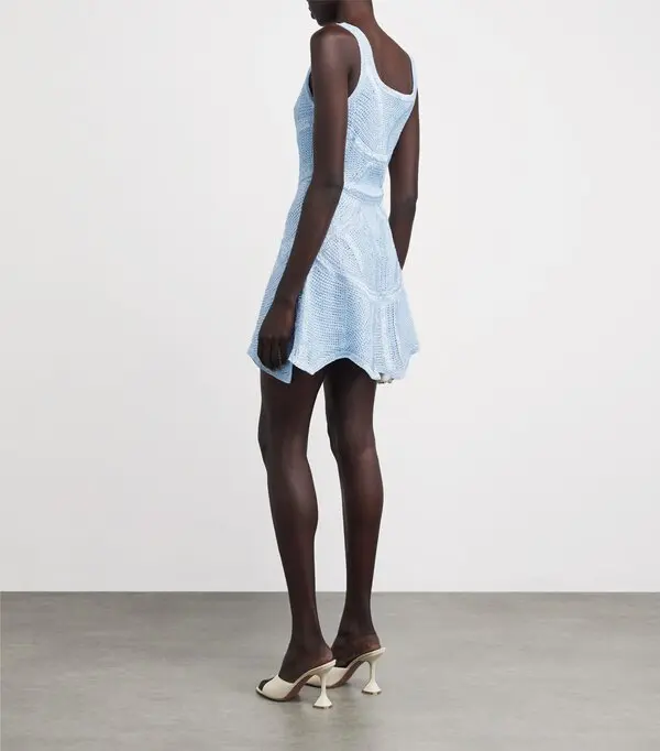 Maje Crochet Mini Dress