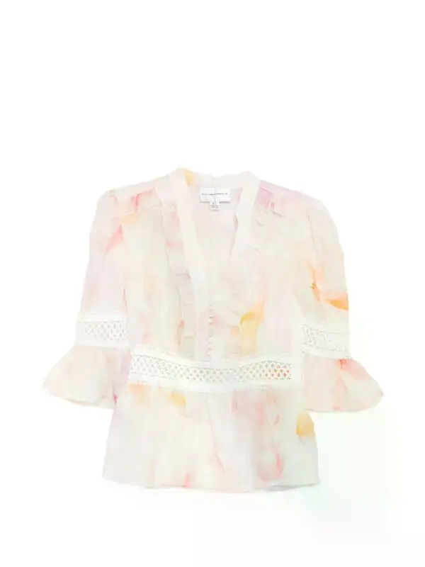 WE ARE KINDRED Peplum Hem Blouse