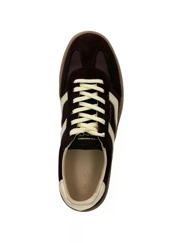 Gant Stripe Detail" Sneakers - Brown