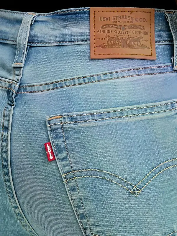 LEVI'S Raw Edge Hem Jeans