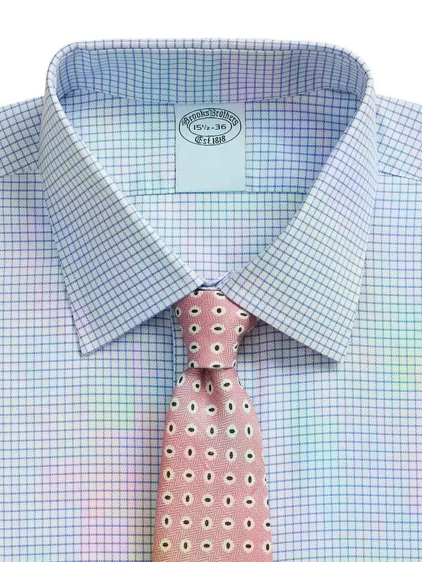 Brooks Brothers Check-pattern Shirt - Blue