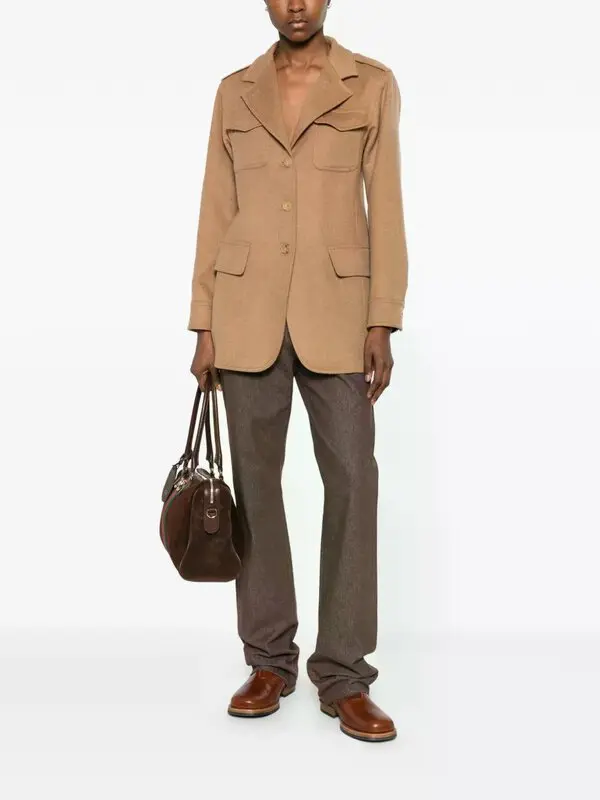 Max Mara Flap-pocket Button-fastening Jacket