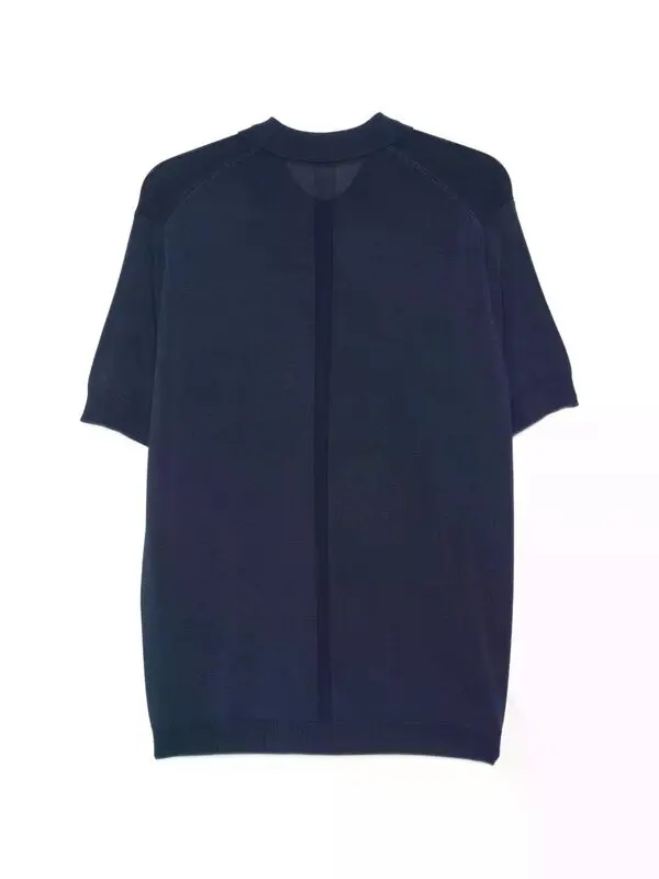 LOW BRAND Buttoned Polo