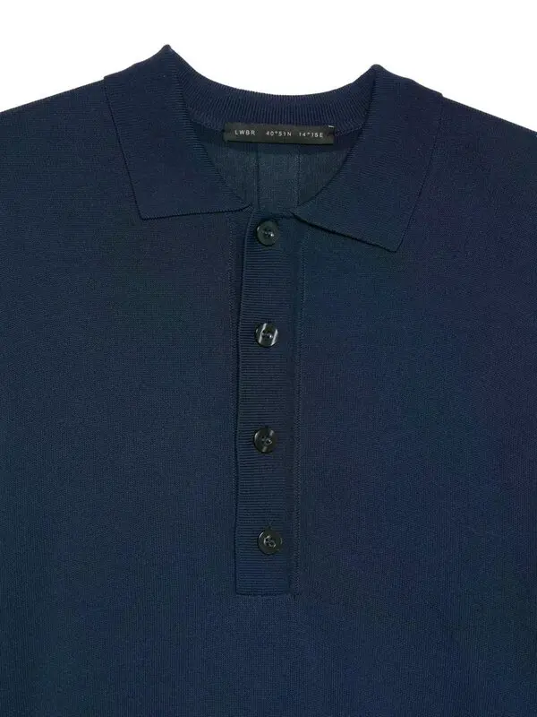 LOW BRAND Buttoned Polo