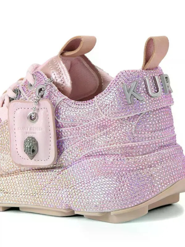 Kurt Geiger Embellished Crystal Sneakers
