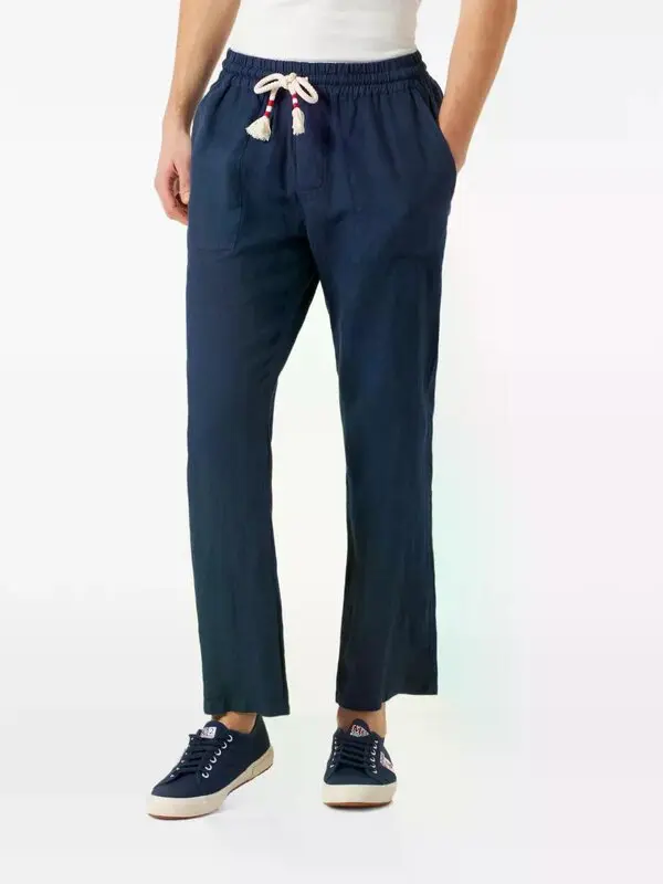 MC2 SAINT BARTH Drawstring Trousers - Navy