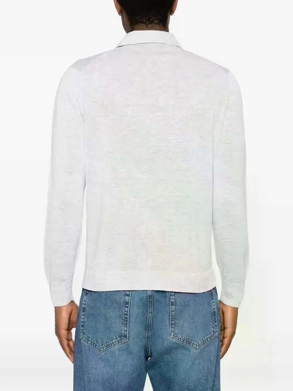 ARTE ANTWERP Notched Collar Sweater