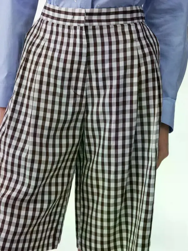 Liu Jo Gingham Bermuda Shorts