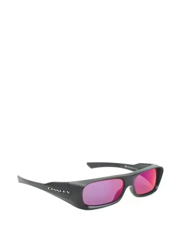 Oakley Permian Rectangle-frame Sunglasses - Black