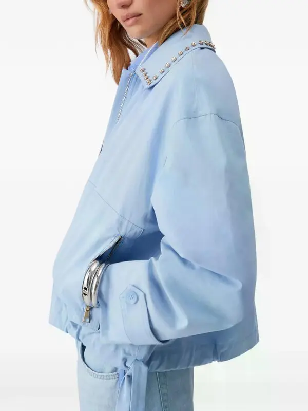 Liu Jo Bejewelled Bomber Jacket