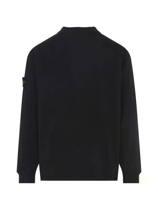 Stone Island Crew-neck Sweatshirt With Logo Patch