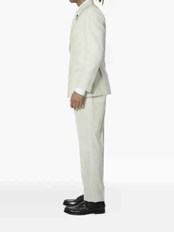 LARDINI Double-breasted Pin Suit