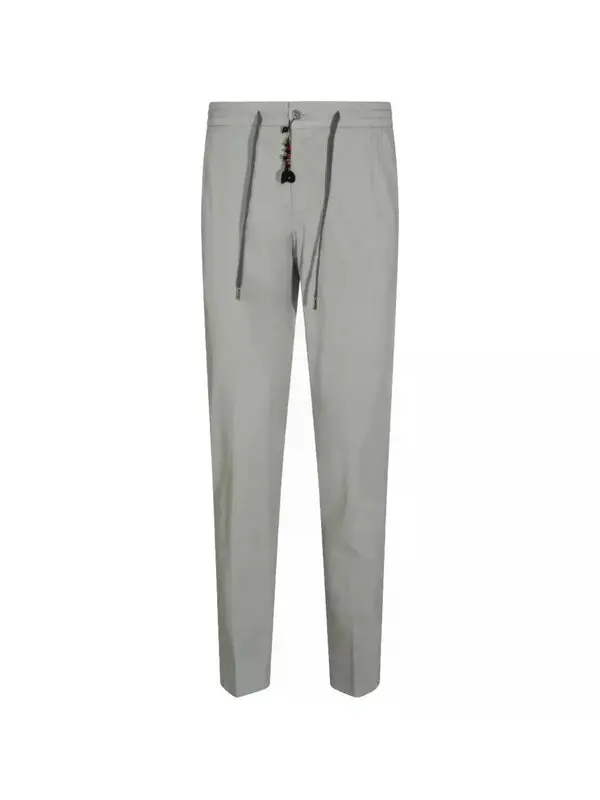 Marco Pescarolo Caracciolo Cotton Trousers With Drawstring Detail