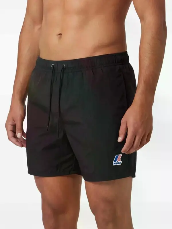 K-WAY Le Vrai Olivier Swim Shorts - Black