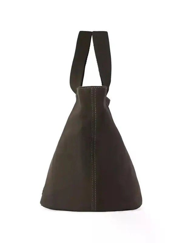 THE ROW Contrast-stitching Tote Bag - Green