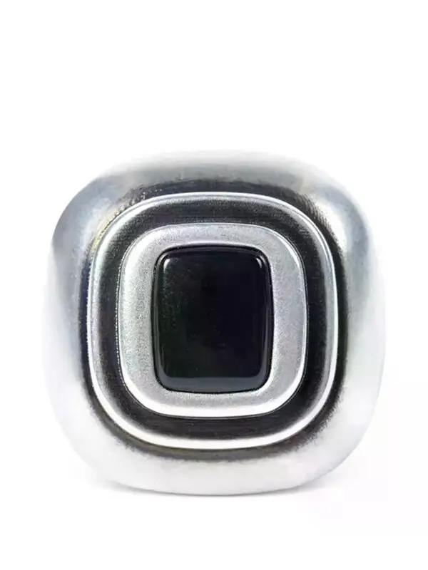 ANN DEMEULEMEESTER Square Detail Ring - Silver