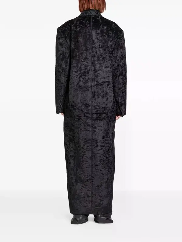 YEHUAFAN Asymmetric Lapel Coat