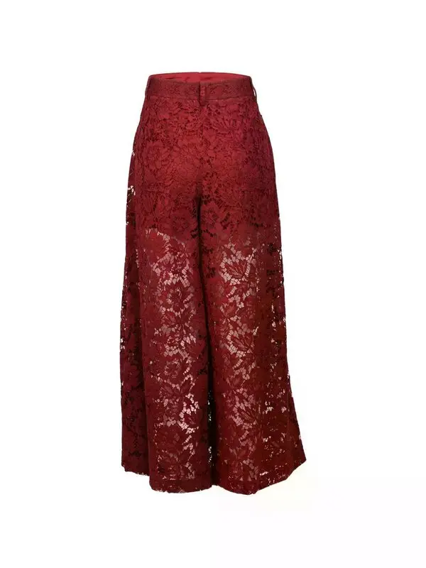 Valentino Garavani Lace Palazzo Pants