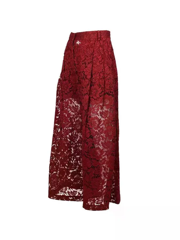 Valentino Garavani Lace Palazzo Pants