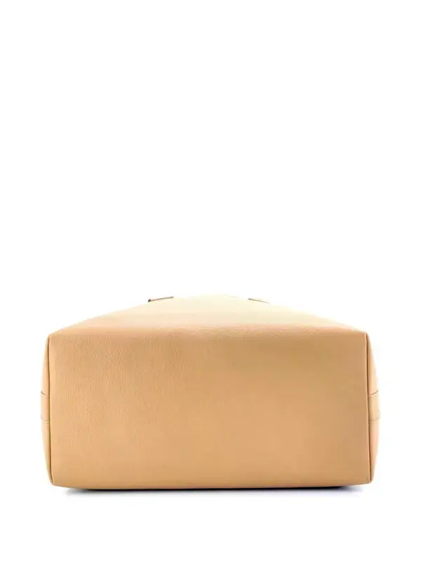 Burberry Leather Medium Tote Bag