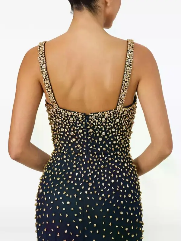 Jenny Packham Embellished Gown - Blue