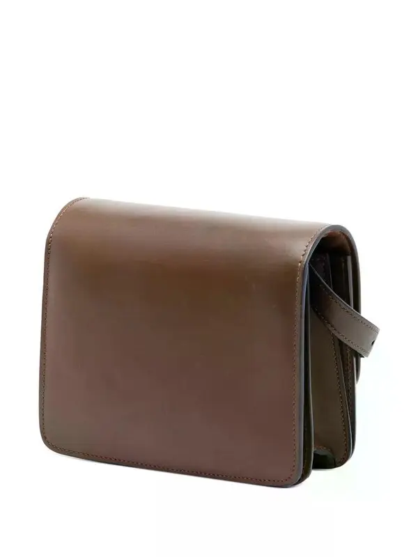 Celine 2019 Small Calfskin Classic Box Crossbody Bag - Brown