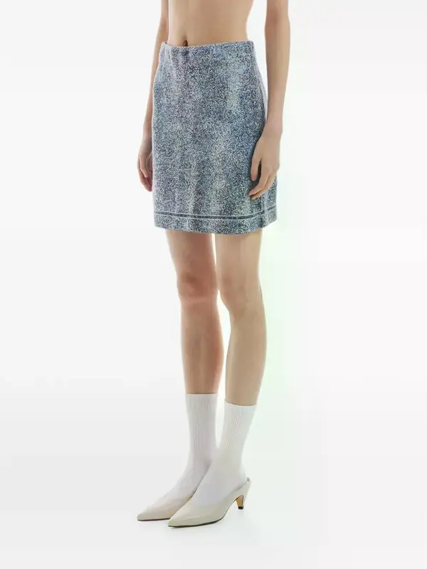 CRUSH COLLECTION Patterned Skirt