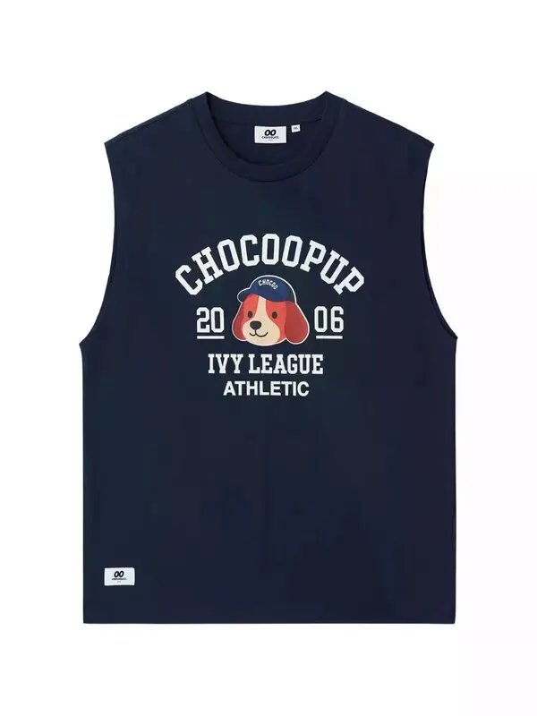 CHOCOOLATE Sleeveless T-shirt - Blue