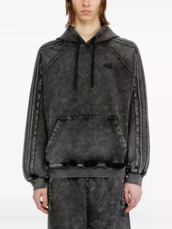 DIESEL® Logo-embroidered Hoodie