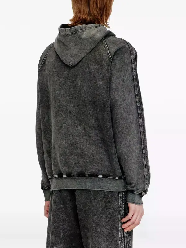 DIESEL® Logo-embroidered Hoodie